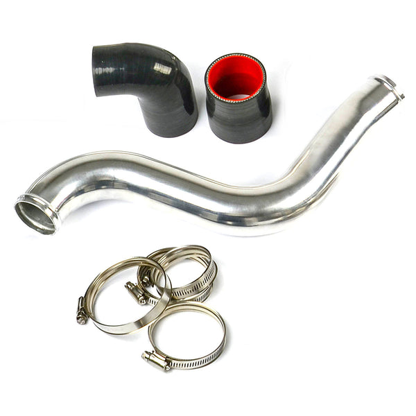 SAAS Intercooler Polished Alloy Pipe Hot Side Pipe / Ford Ranger/Mazda ...