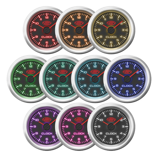 SAAS Clock Analogue 52mm Black Muscle Series 3 (SG32294) – THE DIESEL ...