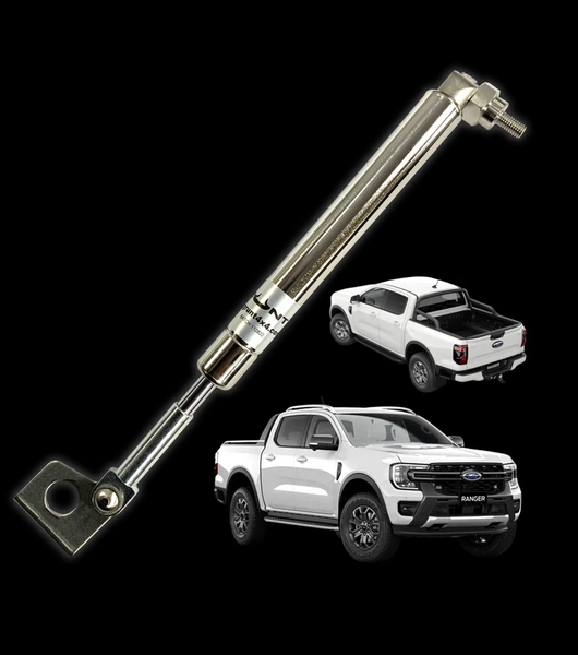 GRUNT 4X4 Tailgate Stainless Easy Down Strut System FOR Ford Ranger Ne ...
