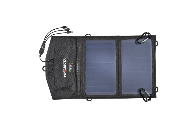 PROJECTA 10W Personal Folding Solar Panel With Solar Charger – THE ...