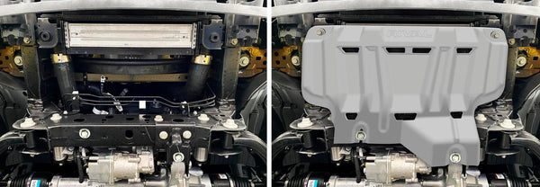 RIVAL 4X4 Aluminium Radiator Underbody Armour Ford Ranger Next Gen / E ...