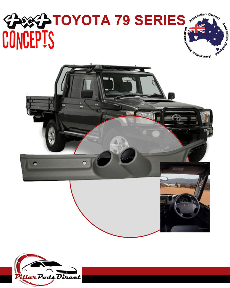 TOYOTA 79 SERIES LATE Double Black – THE DIESEL DOCTOR AUSTRALIA
