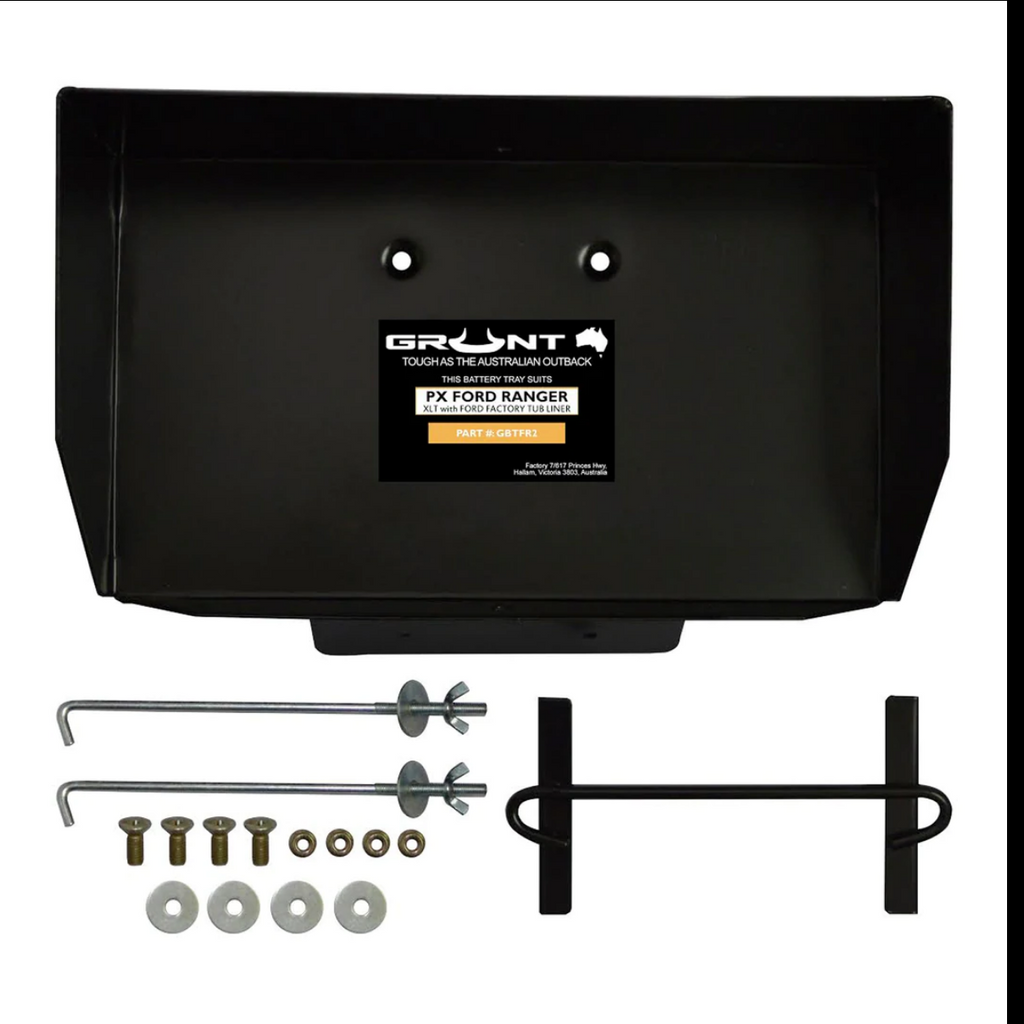 Ford Ranger PX XL2 2011-2019 dual battery tray 2.2 3.2 turbo diesel (s ...