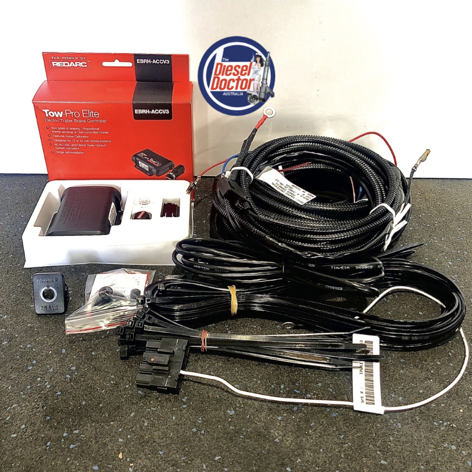 REDARC TOW-PRO ELITE V3 WITH WIRE KIT TOW PRO WIRE KIT TO SUIT A Nissa ...