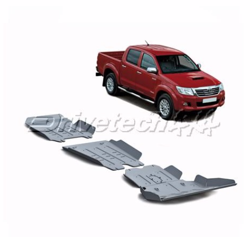 DT-UBA07 Drivetech 4x4 Underbody Armour by Rival suitable for 3.0L tur ...