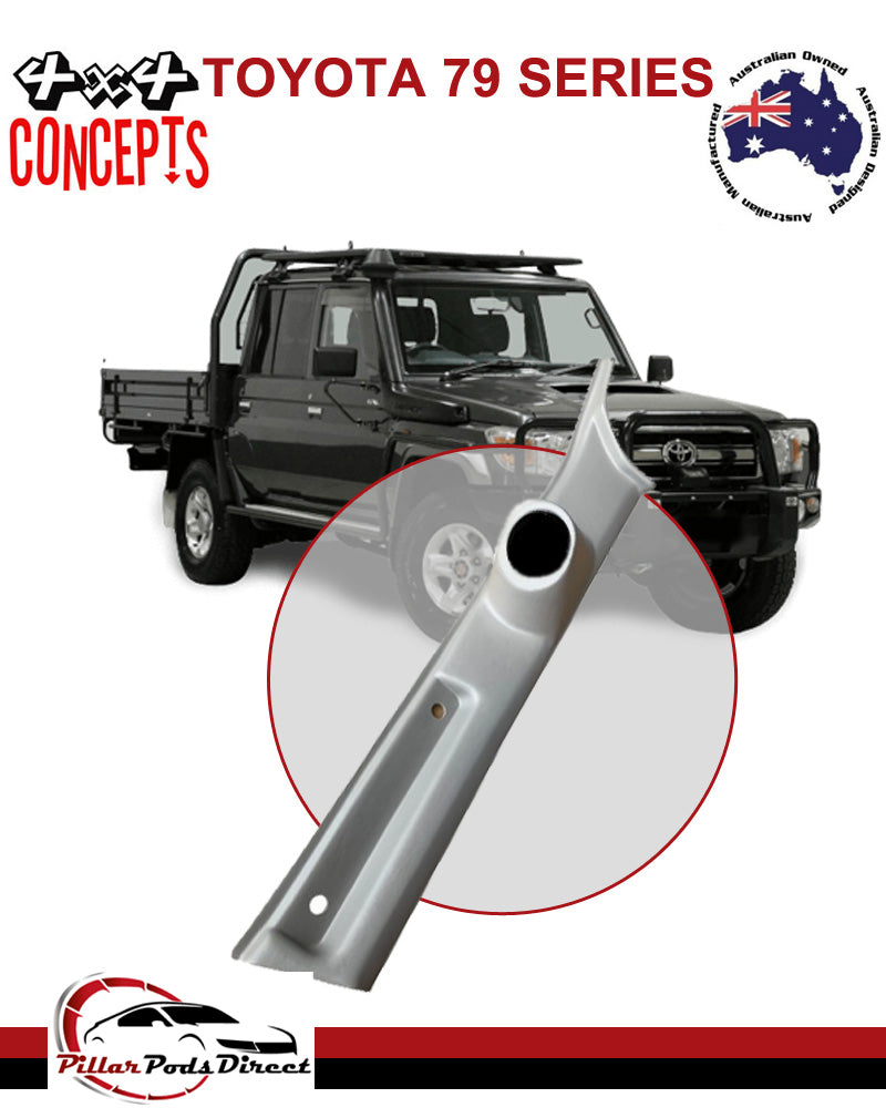 TOYOTA 79 SERIES LATE (2009-2016) SINGLE PILLAR POD PAINTED FACTORY GR ...